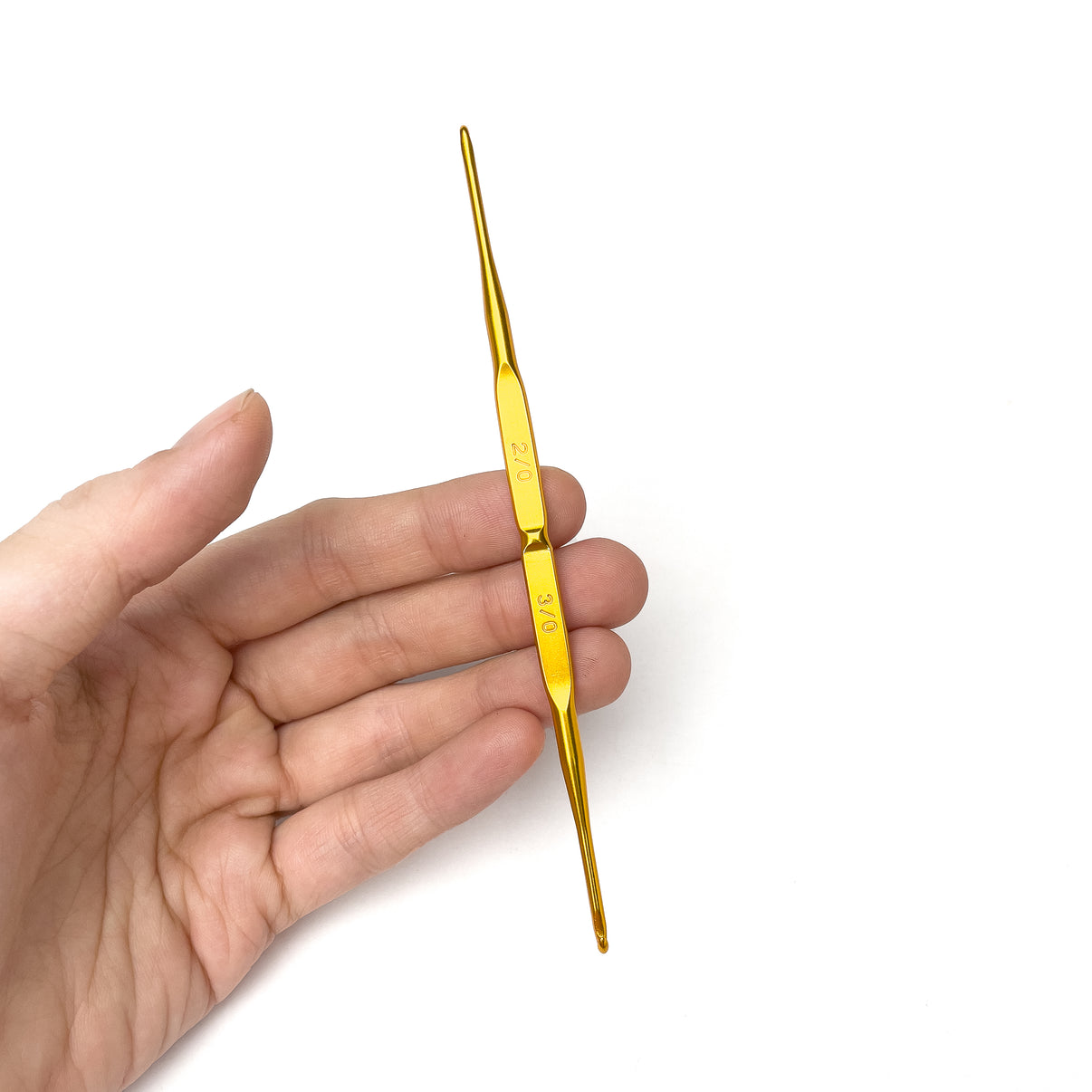 Tulip Double Pointed Crochet Hook Double Ended Aluminum Hooks – Dyno Makes